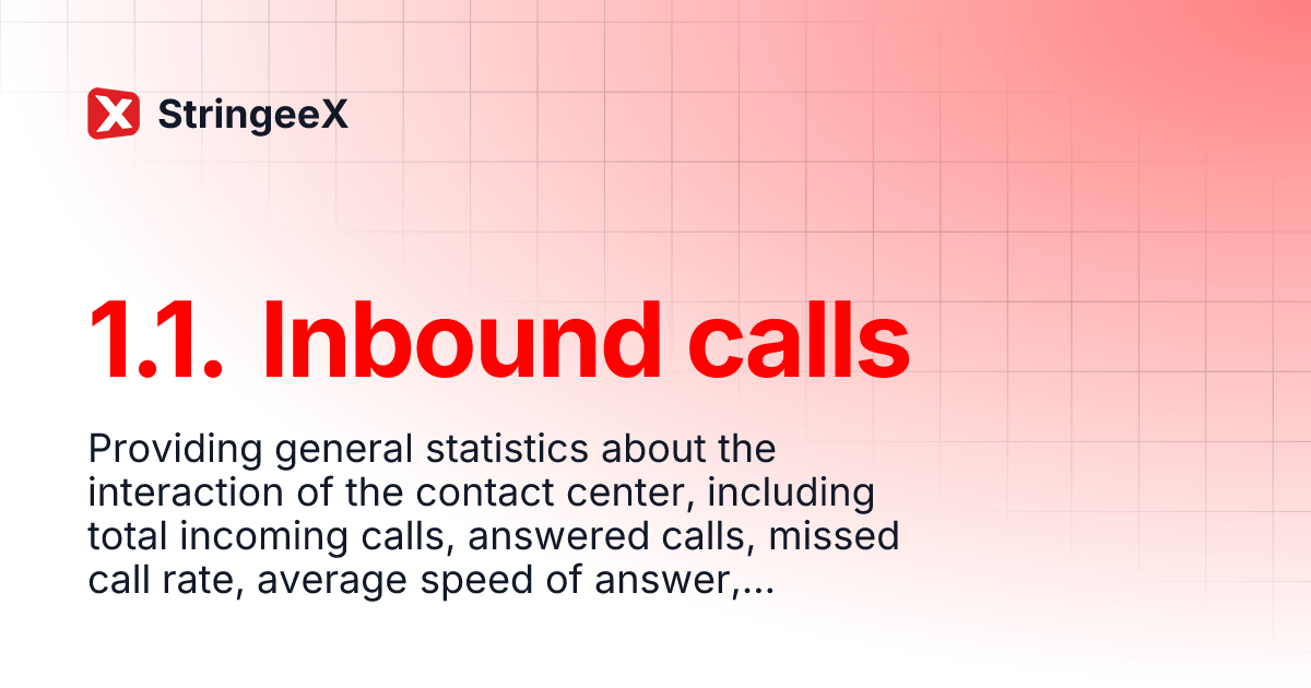 1.1. Inbound calls | English | StringeeX